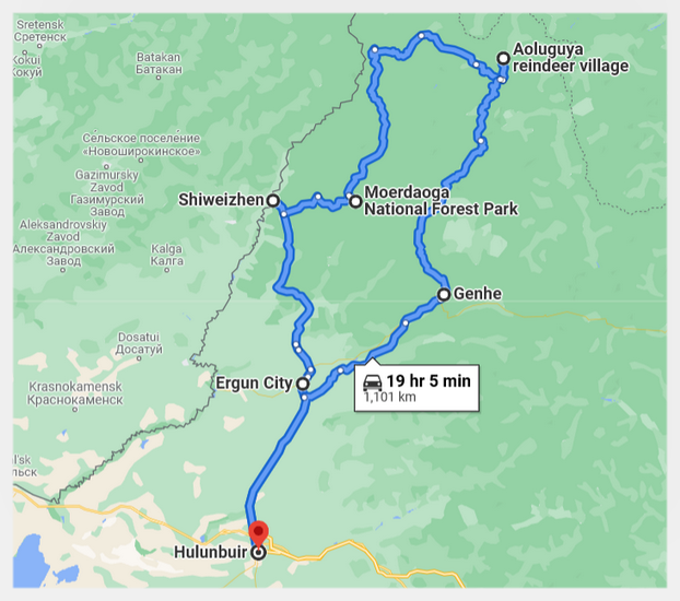 Hulubuir-attractions-Map – China Travel Tips