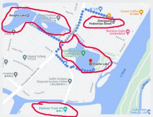 Stroll around Shanhu Lake and Ronghu Lake in Guilin (Tips, Photos & Map ...