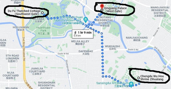 qingyang-palace-map – China Travel Tips